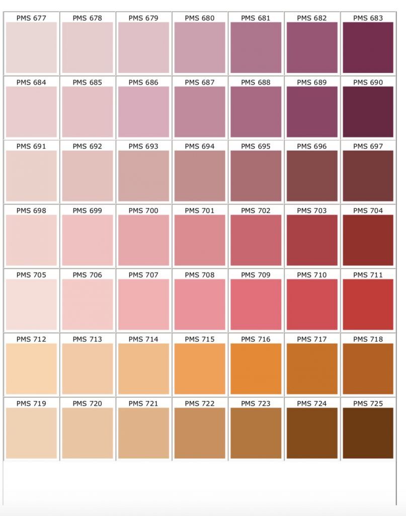 pms colours